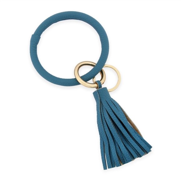 Accessories | Key Ring Bracelet Dark Teal | Poshmark